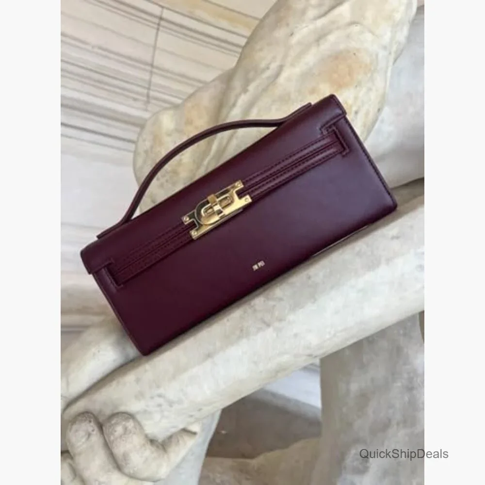 Bags | Structured Top Handle Bag With Vegan Leather And Gold Hardware ...